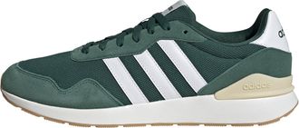 adidas Herren Run 60s 4.0 Shoes, Collegiate Green/Cloud White/Crystal Sand, 46 2/3 EU