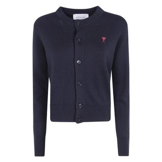 Ami Cardigans - - Knitwear - Damen - Schwarzk - L