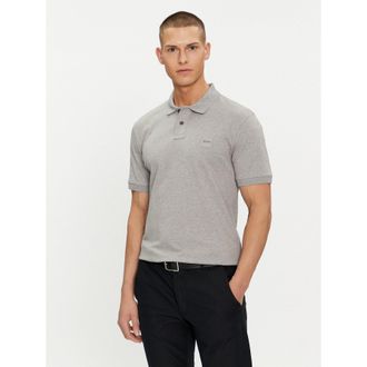 HUGO BOSS Poloshirt Passenger 50507803 Grau Slim Fit