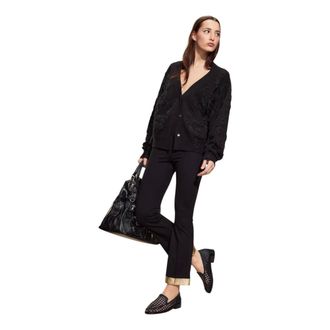 Cynthia Rowley Damen, Strickwaren, Schwarzk, SGröße