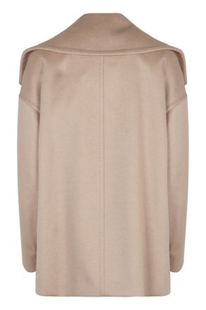 Max Mara Womens Double-Breasted Cashmere Coat Mario Sand Double Breasted & Peacoats