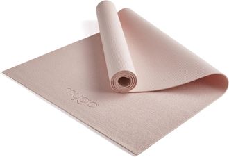 Myga Einsteiger-Yogamatte | Rutschfest & Leicht zu tragen - 4 mm Dicke | Ideal für Yoga, Pilates, Meditation & Fitnessübungen | 173 cm x 61 cm x 4mm | Blus