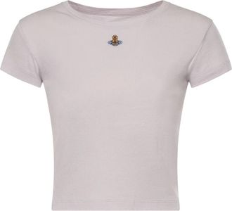 Vivienne Westwood Femme, Tops, Violet, Taille: 38 FR Baby Peru T-shirt