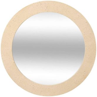 Atmosphera Atmosphera - Wandspiegel Anaya beige D78cm cr&eacute;ateur dint&eacute;rieur