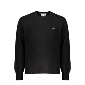 Lacoste Homme, Pulls, Noir, Taille: S Long Sleeve Sweater