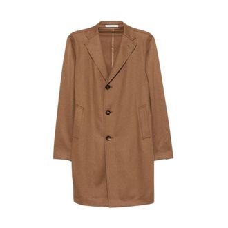 Tagliatore Colorado Einreiher-Mantel - - Coats - Herren - Braun - XL