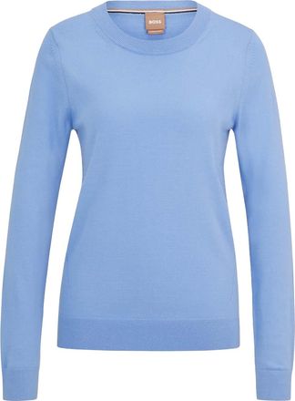 HUGO BOSS Feganasi Pullover Top f&uuml;r Damen (Blau)