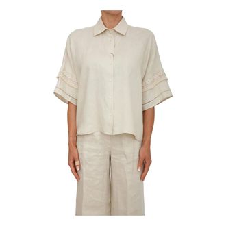 Max Mara Damen, Blusen & Hemden, Wei&szlig;, XSGr&ouml;&szlig;e