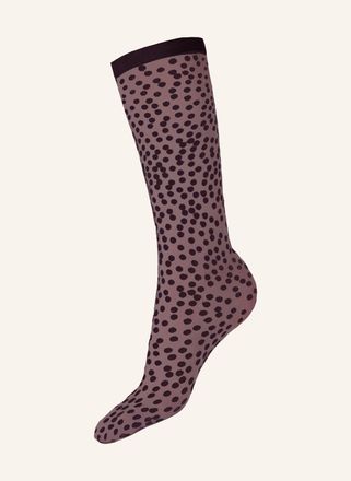 Wolford Feinstrumpf-S&ouml;ckchen Sweet Dots Socks lila