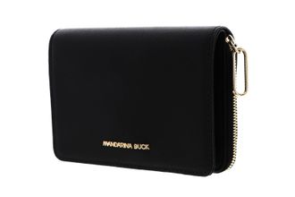 Mandarina Duck Damen Luna Geldbörse, schwarz, 14x10x2 (L x H x W)