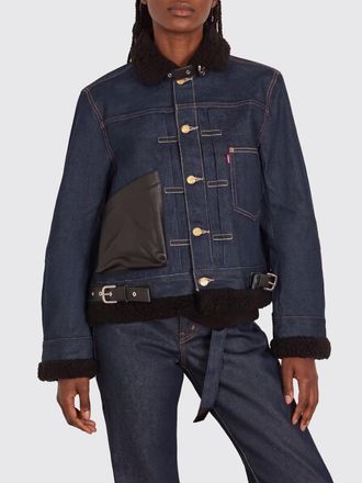 sacai Veste Femme couleur Bleu Marine