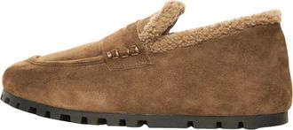Cesare Gaspari Femme, Chaussures, Brun, Taille: 41 EU Mocassins dhiver Cozy Trek
