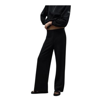 Ecoalf Schwarze Hose 319 - - Trousers - Damen - Schwarzk - S