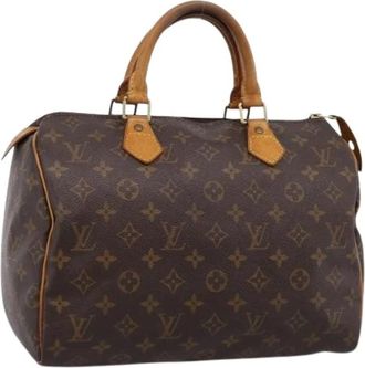 Louis Vuitton Sac &agrave; main Speedy 30 Pre-owned - Femme - Pre-owned - Brun - Taille: ONE Size
