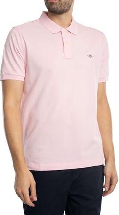 GANT Reg Shield SS Pique Polo pour Homme (1 pièce), California Pink, XL