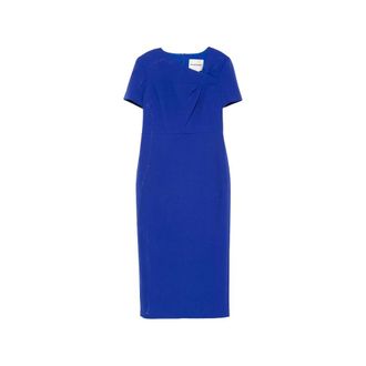 Roland Mouret 058Ma-Lcp Robe - Femme - Robes - Bleu - Taille: 42 FR