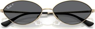 Ray-Ban unisex, Accessoires, Jaune, Taille: 59 MM Rb3757 KAI Lunettes de soleil