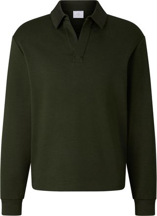 Bogner Polo-Sweatshirt Lionel f&uuml;r Herren - Oliv-Gr&uuml;n - 3XL