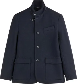 Fay Corto Duty Coat - Homme - Manteaux - Bleu - Taille: 2XL