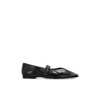 Alohas Alohas, Femme, Chaussures, Noir, Taille: 36 EU Ballerines Lautan en cuir
