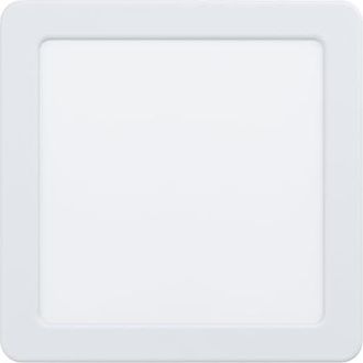 Eglo LED Deckenleuchte Fueva 5, L x B 16 cm, 1 flammige Aufbauleuchte aus Stahl und einer Kunststoff Leuchtfl&auml;che, Deckenlampe in Wei&szlig;, LED Aufbaulampe neu