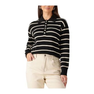 Modstr&ouml;m Damen, Strickwaren, Schwarzk, MGr&ouml;&szlig;e