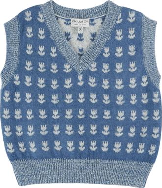 Emile Et Ida Pull Sans Manches Carole Tulipe Emile et Ida