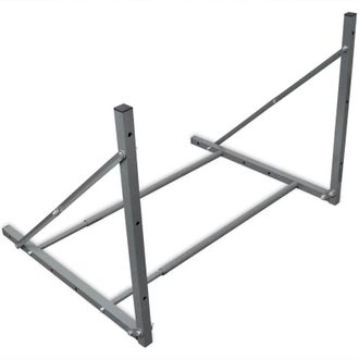 vidaXL Reifenregal Silbern Stahl Vidaxl