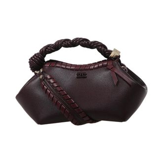 Ganni Bou Small Tresse Tasche - - Bags - Damen - Braun - ONE SIZE