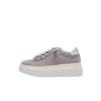 Emanuelle Vee Bice Sneakers in Asch Wildleder mit &Ouml;sen - - Shoes - Damen - Grau - 39 EU