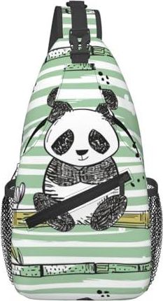 Generic Sac &agrave; bandouli&egrave;re en bambou et cochon pour homme