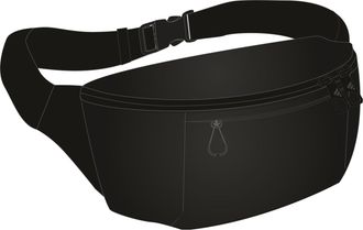 adidas Unisex TIRO Competition Waist Bag, Black/Carbon, One Size