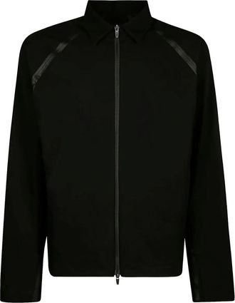 Herno veste zippée à empiècements - Noir