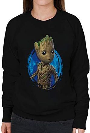 MARVEL Guardians of The Galaxy Vol 2 Groot in Awe Womens Sweatshirt