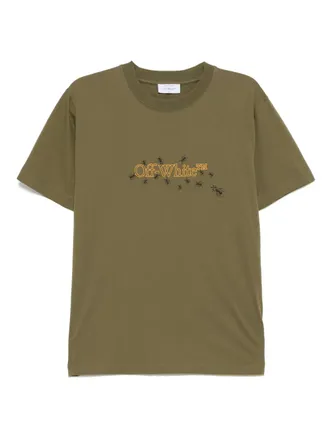 Off-white t-shirt Ants Arrow - Vert