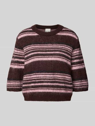 Ichi Relaxed Fit Strickpullover aus Woll-Mix Modell ALLO