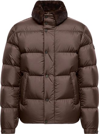 Moncler Moncler Doudoune Courte Drisfall, Homme, Marron, Taille: 0