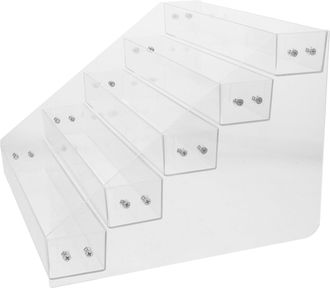 Cabilock Klares Acryl Display Regal f&uuml;r Zigaretten und Kosmetik Organizer Platzsparend Transparent Vielseitig f&uuml;r Einzelhandel f&uuml;r Lippenstift und Parf&uuml;m Pr&auml;se