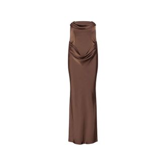 Rotate Corsage Maxi Dress