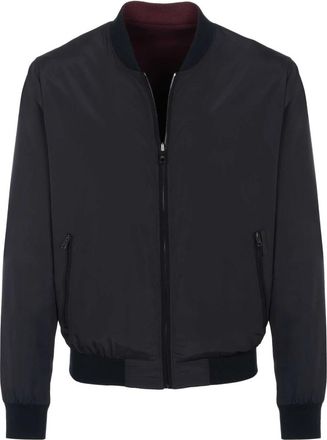 Dolce & Gabbana Klassische Bomberjacke - - Jackets - Herren - Schwarzk - XL