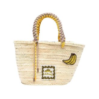 Alemais Mona Midi Makramee-Korb - - Bags - Damen - Beige - ONE SIZE