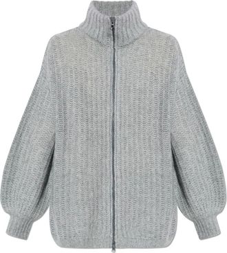 Lisa Yang Femme, Pulls, Gris, Taille: 36 FR Moralie Cardigan
