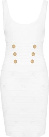Pinko Knielanges Kleid - Weiß