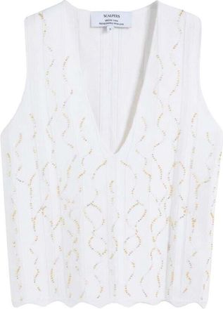 Scalpers Beads Knit Top