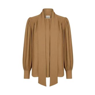 Khaite Femme, Blouses et Chemises, Jaune, Taille: 38 FR Vali Top