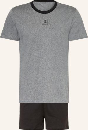 Marc O'Polo Marc Opolo Shorty-Schlafanzug grau