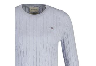 GANT Sweater Damen Strickpullover Baumwolle