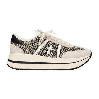 Premiata Femme, Chaussures, Beige, Taille: 36 EU Bethcoin 8145 Platform Baskets
