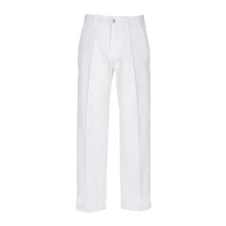 Obey Homme, Pantalons, Blanc, Taille: W32 Pantalon de Travail en Toile Blanc