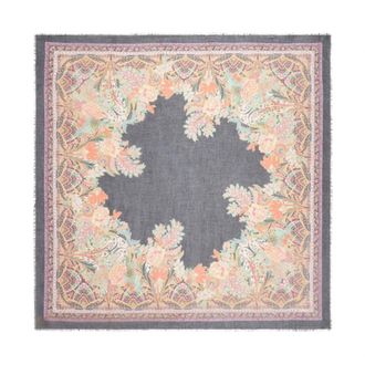 Etro Seidengeorgette-Schal mit Muster - - Accessories - Damen - Mehrfarbig - ONE SIZE